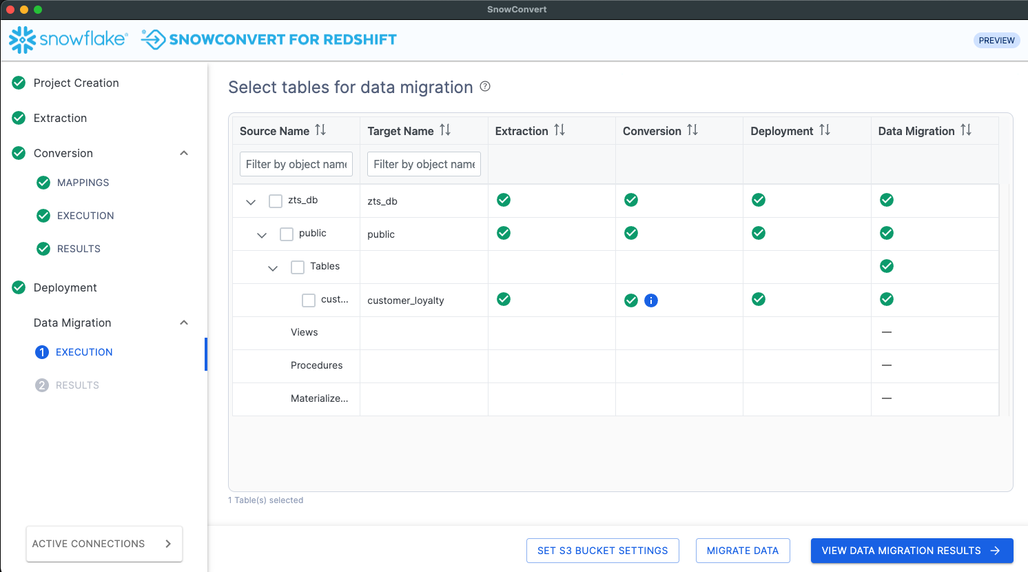 SnowConvert AI: Data Migration | Snowflake Documentation