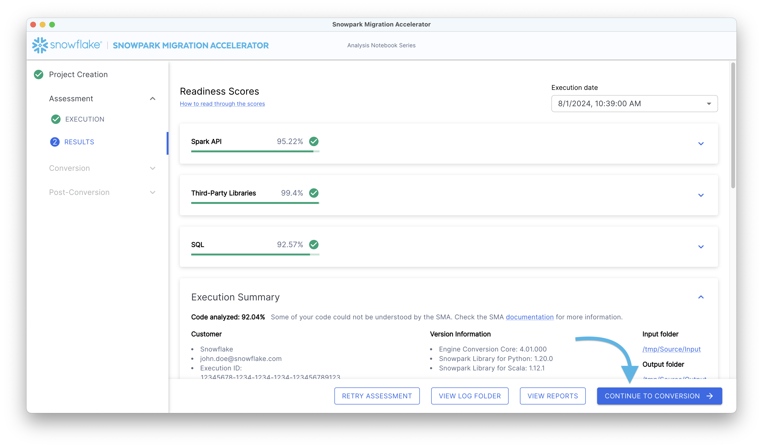 Snowpark Migration Accelerator: Conversion Quick Start | Snowflake Documentation